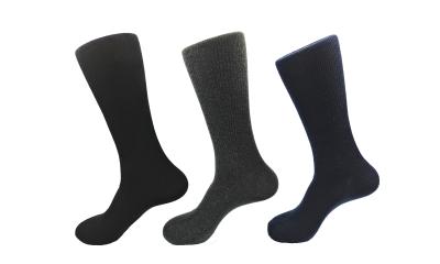 Cina Il nero barra i calzini diabetici di compressione, Snagging i calzini diabetici della resistenza per gli uomini in vendita