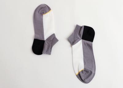 China Grey Sports Ankle Socks Cotton elástico suou o material de absorção à venda