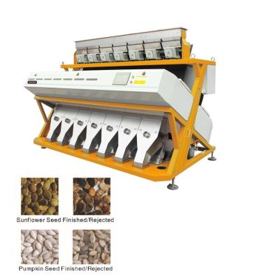 China Máquina para el molino de arroz, clasificadora óptica del selector del color de los canales inclinados de WS-B4W 256 de 6T /H en venta