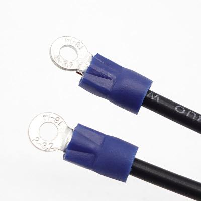China Zwarte M12 waterdichte connector beveiligde stopcontact voor elektrische auto bedrading harnas assemblage Te koop