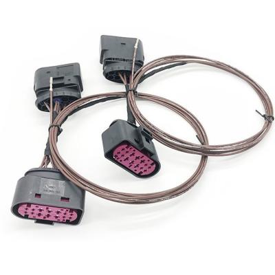 China TXL Standard Customized Auto Wiring Harness Loom Cable Assembly voor elektronische koelventilator Te koop