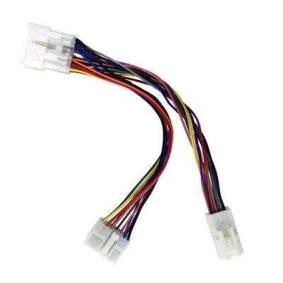 China Op maat gemaakte oranje PVC-buis RS232 4pin DIN tot DB9 Mini DIN-kabel voor gegevensoverdracht Te koop