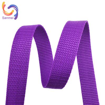 China Durable 50-Meter PP Braided Webbing Tape Multifunctional and Stylish with Strong Reflective Colors for Pet Dog Leashes for sale