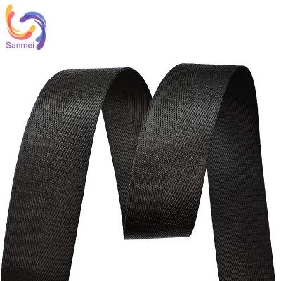 China Eco-Friendly Reusable Soft Comfortable Herringbone Pattern Garment Bag PP Webbing Strap Tape Made of Polypropylene for sale
