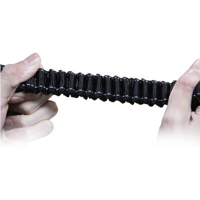 China Wholesale 25mm Dog Leashes Webbing Custom Durable Soft High Tenacity Pet Strap Band with Reflective Elastic Made Polyester/Nylon for sale
