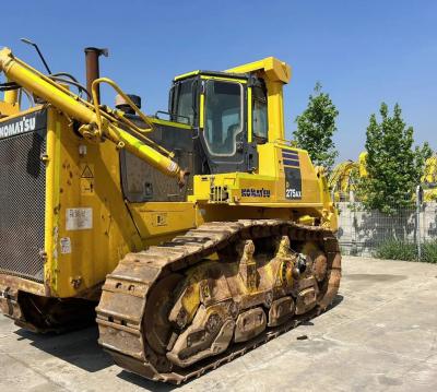 KOMATSU 275AX Used Crawler Bulldozer 337kw Power For Digging Trenches