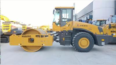 26 Tons Second Hand SDLG RS8260 Diesel Road Roller With 147Kw Powerful Engine