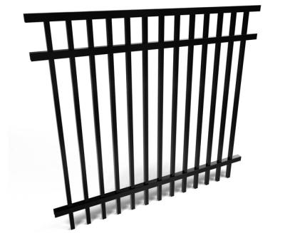 China Pulverize o tratamento de superfície galvanizado 7ft feito de revestimento da cerca 1.2mm-2.5mm 8ft do ferro à venda