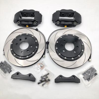 Cina 295*24mm un freno Kit Caliper Aluminum di 4 vasi 16in Rim Front Wheel in vendita