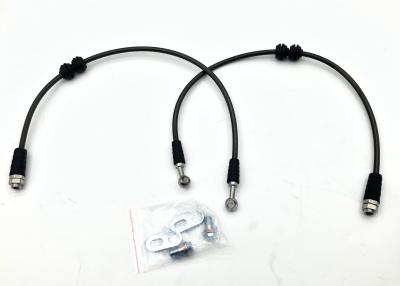 Cina Ugello messo tubo flessibile intrecciato d'acciaio del freno di BMW 65cm con la bocca concava in vendita