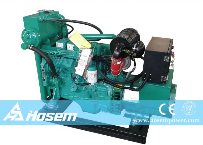 1800Rpm 4BTA3.9-GM65 60Hz Cummins Marine Generator, Cummins Marine, 30kW Cummins Marine