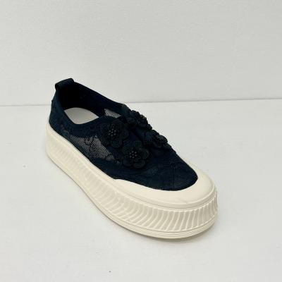 Cina Comfort Donne Black Espadrilles High Top Outdoor Stile Scarpe Antislip in vendita