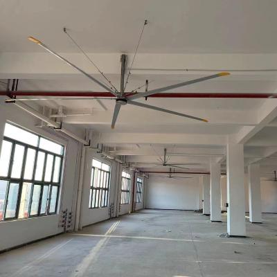 중국 피음스엠 모터와 HVLS 산업적 실내 배출 천정 선풍기 3m 10FT 판매용