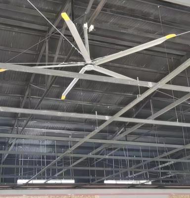 중국 피음스엠 모터와 HVLS 산업적 실내 배출 천정 선풍기 3m 10FT 판매용