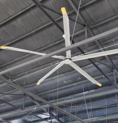 중국 피음스엠 모터와 HVLS 산업적 실내 배출 천정 선풍기 3m 10FT 판매용
