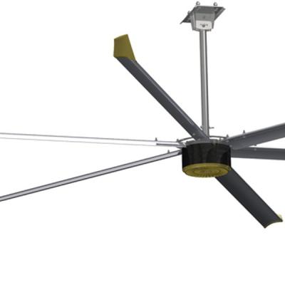 중국 0.6KW 냉각 기능 에너지 4.2M PMSM HVLS 천장 팬 레스토랑 및 음식 법정 센터 냉각 배수 판매용