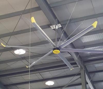 중국 큰 면적 작업실 냉각 공기 환기 대형 HVLS 팬 판매용