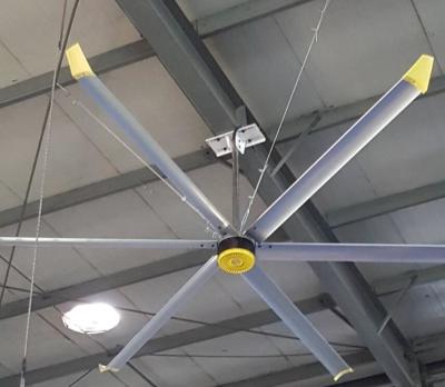 중국 큰 면적 작업실 냉각 공기 환기 대형 HVLS 팬 판매용