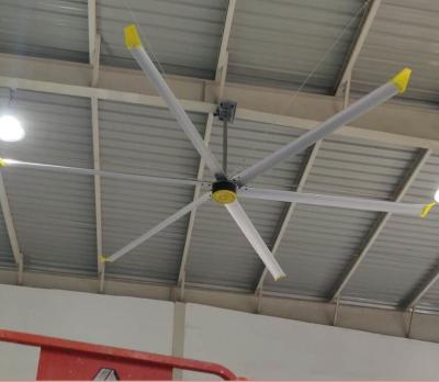 중국 큰 면적 작업실 냉각 공기 환기 대형 HVLS 팬 판매용