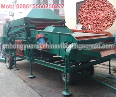 China shell dust sieving groundnut seed cleaning machine for sale