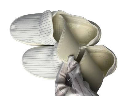 China ESD Canvas Upper Dust Free Anti Static Boots For ESD Sensitive Work Area for sale