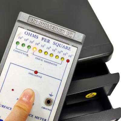 China Anti Static Plastic Drawer Filing Cabinet Desktop Storage Drawer for sale