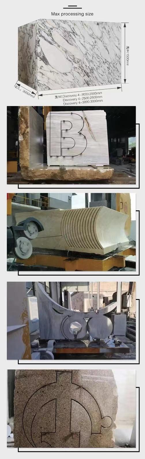 Close-up of wire saw machine operation