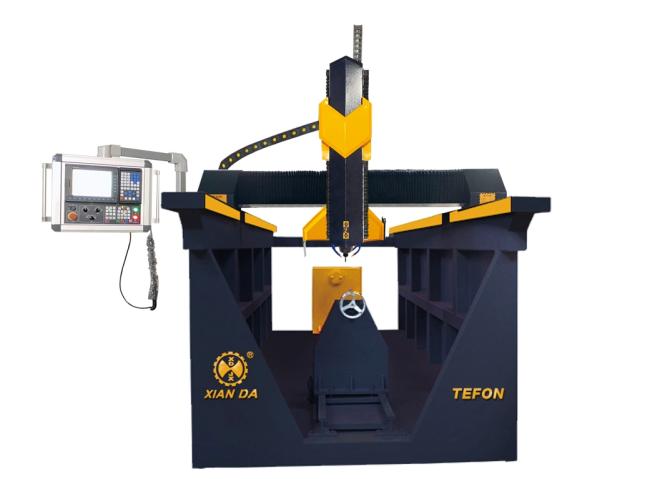 CNC Stone Router operation view