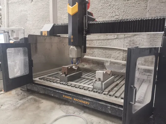 4 Axis Slab & Column Carving Machine