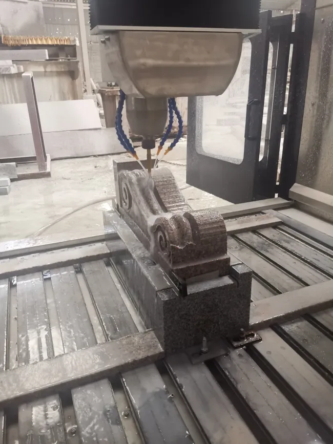 4 Axis Slab & Column Carving Machine