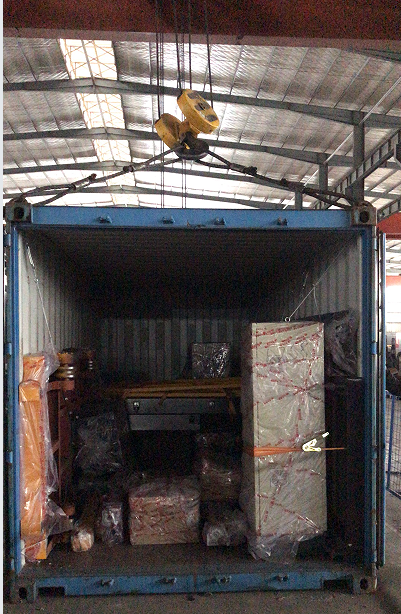 XIANDA CNC-2000 Diamond Wire Saw Machine packaging and shipping preparation