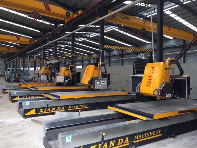 CNC Linear Profiling Machine front view