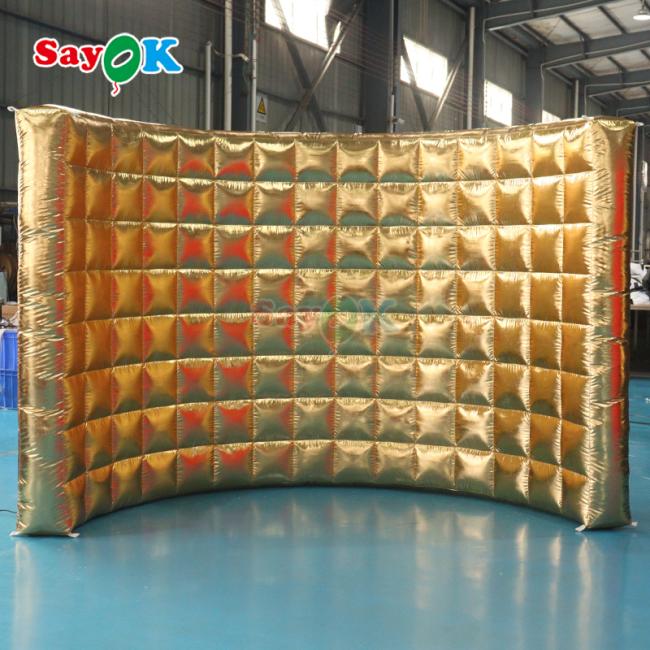 LED illuminated photo booth