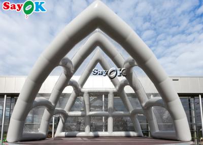 China Inflatable Outdoor Tent Custom Large Flexible Inflatable Stage Tent Blow Up Podium Tent for sale