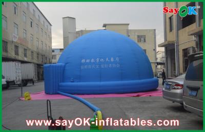China Barraca de ensino 3.2M da astronomia inflável azul do planetário para uma observação de 360 graus à venda