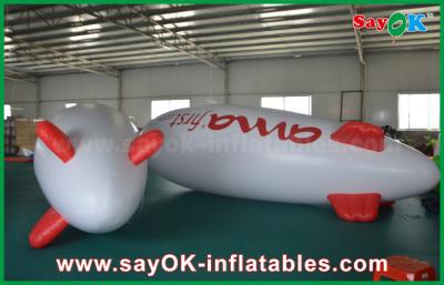 Cina zeppelin gonfiabile di pubblicità di galleggiamento dell'aeroplano dell'elio del pallone di 5m per la promozione in vendita