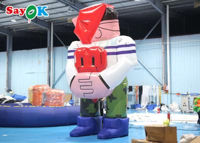 中国 4.5mの膨脹可能な漫画のキャラクターの屋内および屋外の装飾のための巨大で膨脹可能なマスコット モデル 販売のため