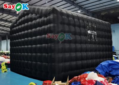 Cina Tenda gonfiabile del cubo della tela cerata con la tenda gonfiabile principale della festa nuziale delle luci in vendita