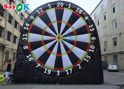 중국 19.7ft 210D 옥스퍼드 직물 부풀게할 수 있는 스포츠 경기 축구 다트판 판매용