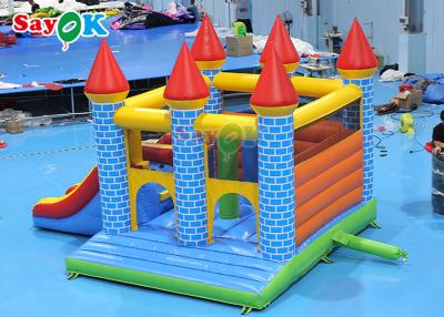 Cina Castello rimbalzante commerciale combinato dei buttafuori dell'acquascivolo gonfiabile variopinto della Camera in vendita