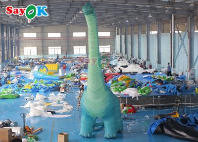 중국 7m 부풀게할 수 있는 크리스마스 공룡 야드 장식 부풀게할 수 있는 티라노사우러스 렉스 모델 판매용
