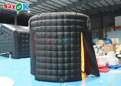 Cina Oxford Cloth Foto Booth gonfiabile Confinamento Sfondo Foto Booth 360 Circolare Portabile in vendita