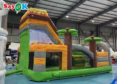 Cina 21.3FT Inflatabile Bouncy Castle Slide Kids Slide Bouncer House For Indoor in vendita