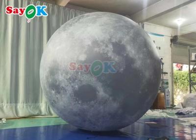 中国 6.6ft LEDライト 充電可能な月球 大型充電可能な惑星 舞台飾り イベント用 販売のため