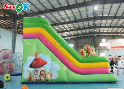 China Deslizador de agua inflable de grado comercial Deslizador inflable de arco iris personalizado en venta
