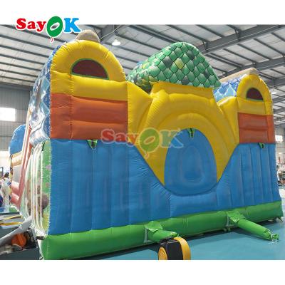 Κίνα 6X6X4.3MH Bounce Castle Slide Combo Beautiful Appearance Convenience Of Installation προς πώληση