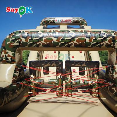 Κίνα Εμπορικά φουσκωτά παρκάρια εμπόδια φουσκωτά παρκάρια εξωτερικά γιγάντια φουσκωτά παρκάρια εμπόδια για ενήλικες προς πώληση