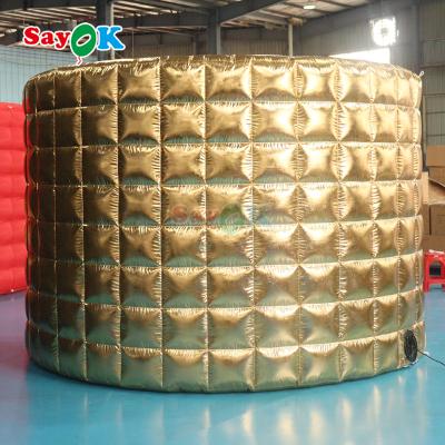 China 10ft Inflatable Photo Booth Wall with LED for Parties and Events for sale