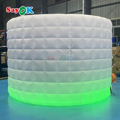 China 10ft LED Inflatable Photo Booth Wall for Events and Rentals for sale