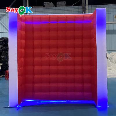 China Custom Inflatable LED Photo Booth for Weddings and Events for sale